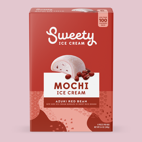 Red Bean Mochi Ice Cream Box